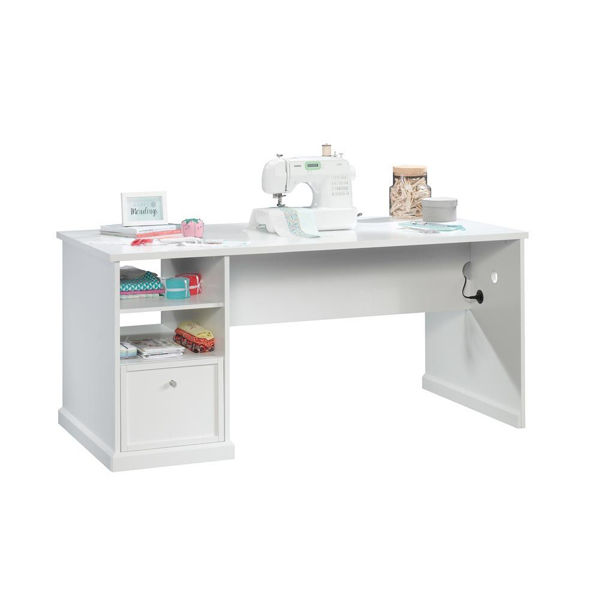 Crafting Table - Soft White | American Home Furniture Store and ...