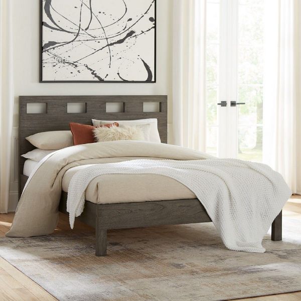 Phoenix Bed - Gray | American Home Furniture Store and Mattress Center ...