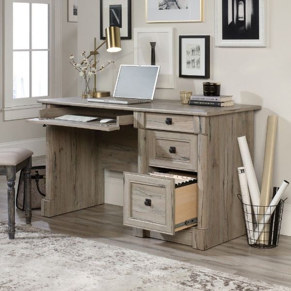 Palladia Computer Desk - Split Oak | American Home Furniture Store and ...
