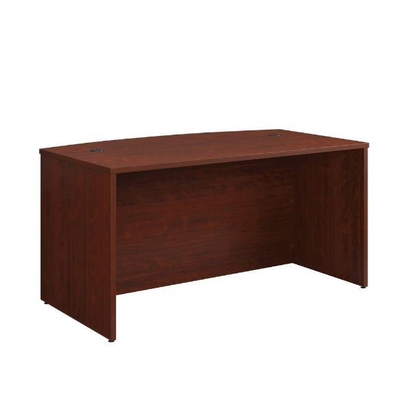 Affirm 60" Bow Front Desk Shell - Classic Cherry | American Home ...