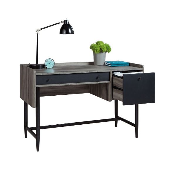 Harvey Park Writing Desk - Jet Acacia | American Home Furniture Store ...