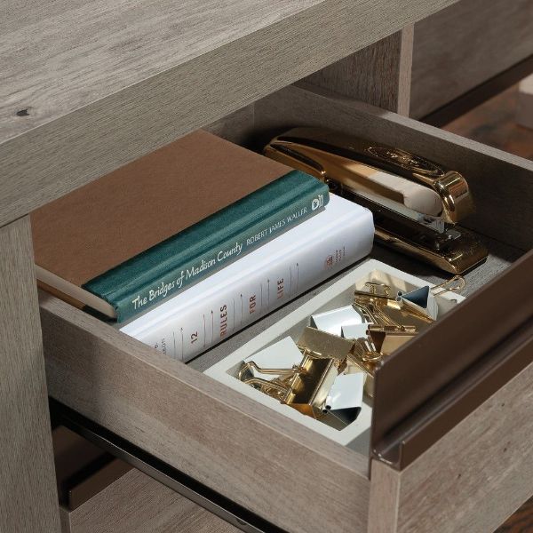 Manhattan Gate L Desk - Mystic Oak | American Home Furniture Store and ...