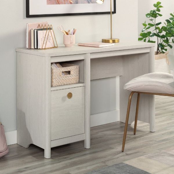 Dover Edge Desk - Glacier Oak | American Home Furniture Store and ...