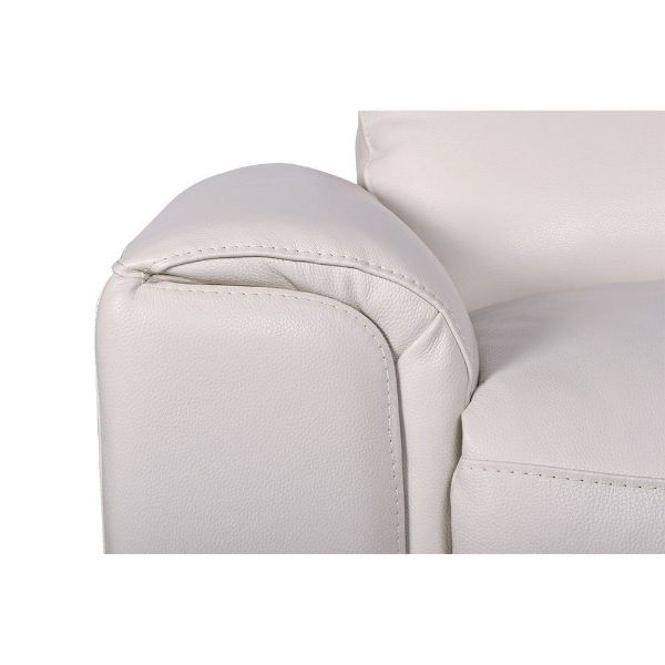 Palmer Leather Power Reclining Sectional | American Home Furniture ...